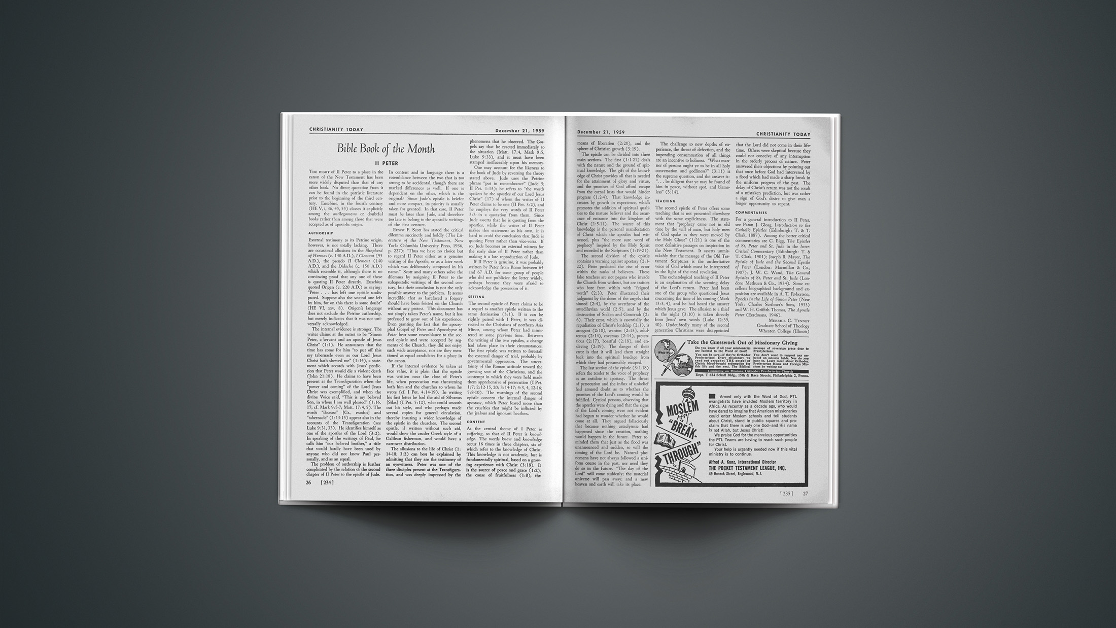 Bible Book of the Month: II Peter - Christianity Today