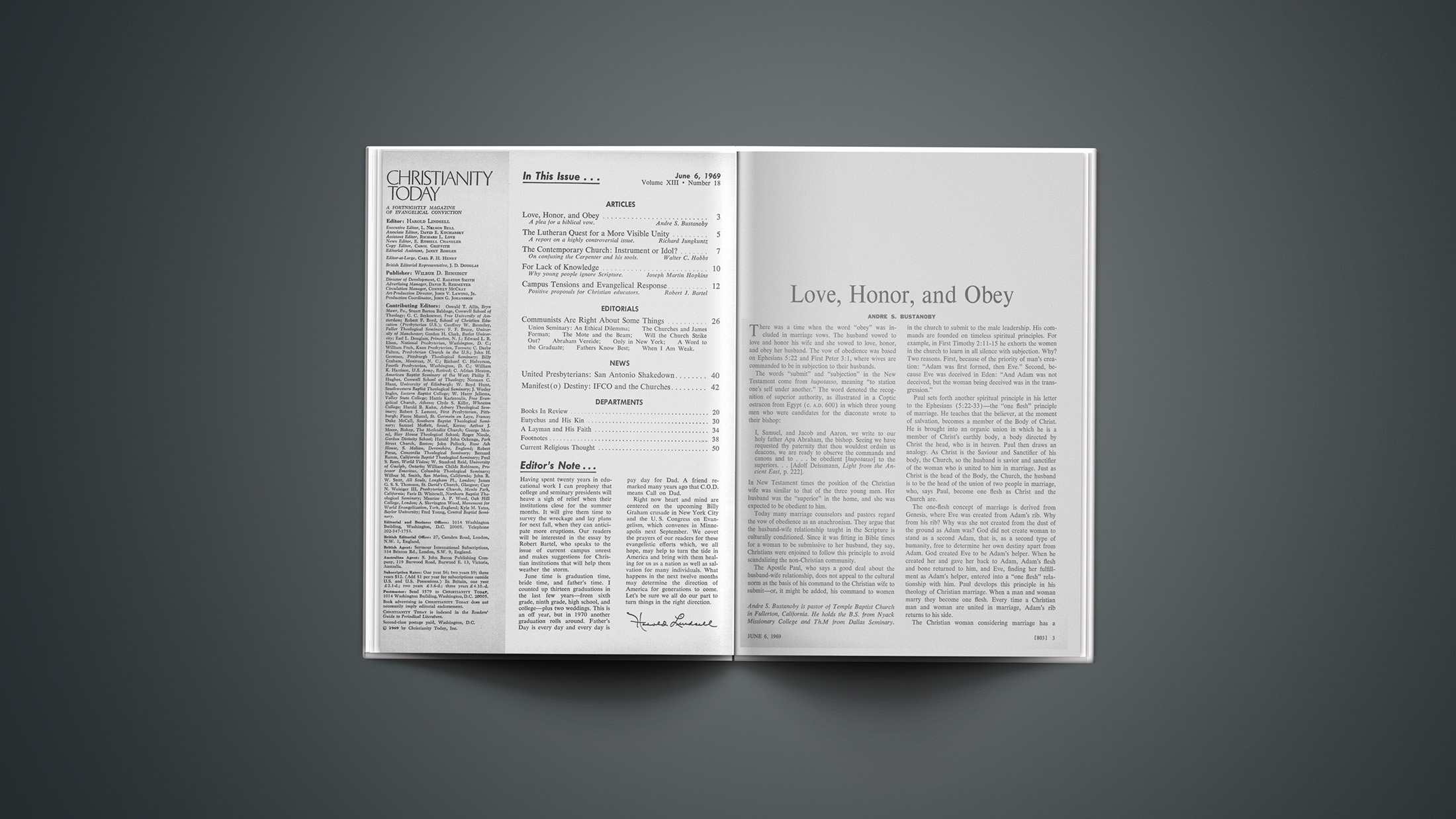 June 6, 1969 - Christianity Today