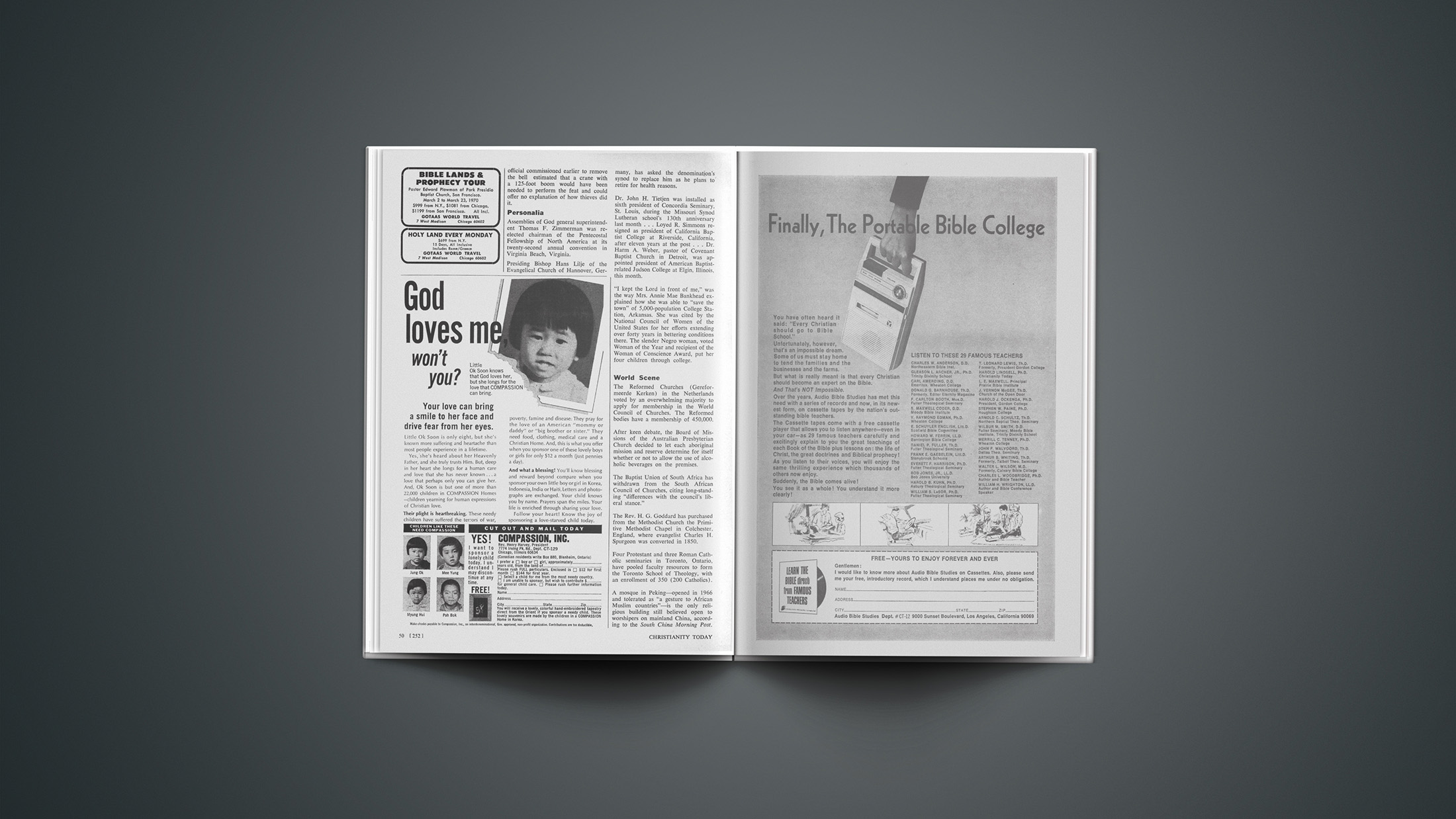News Briefs from December 5, 1969 - Christianity Today