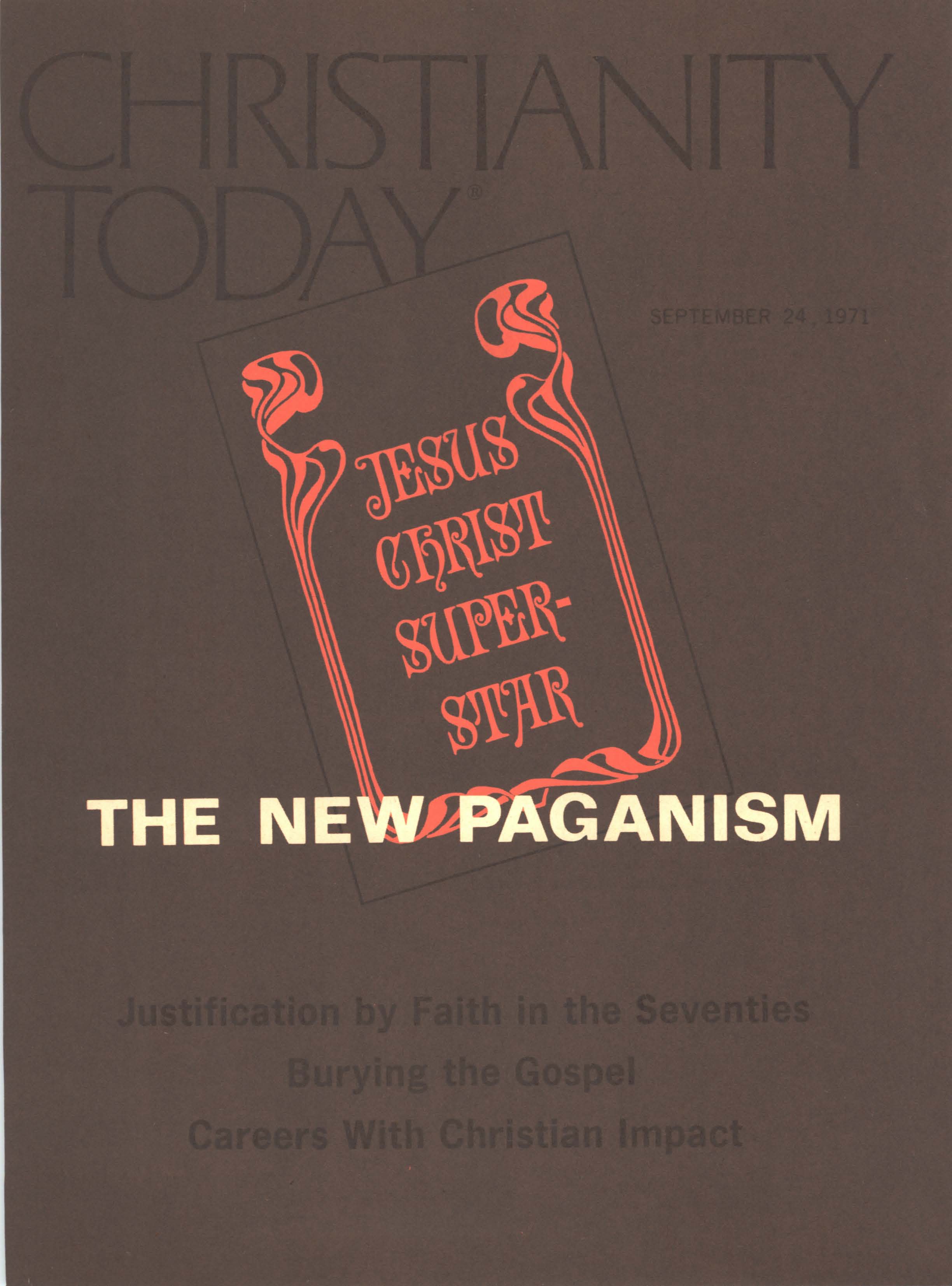 September 24, 1971 - Volume 15, Issue 25 - Christianity Today