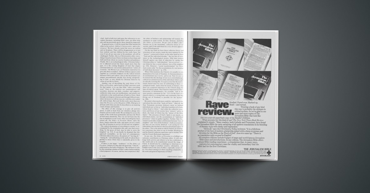 Activist and Ethicist, Meet Jacques Ellul - Christianity Today