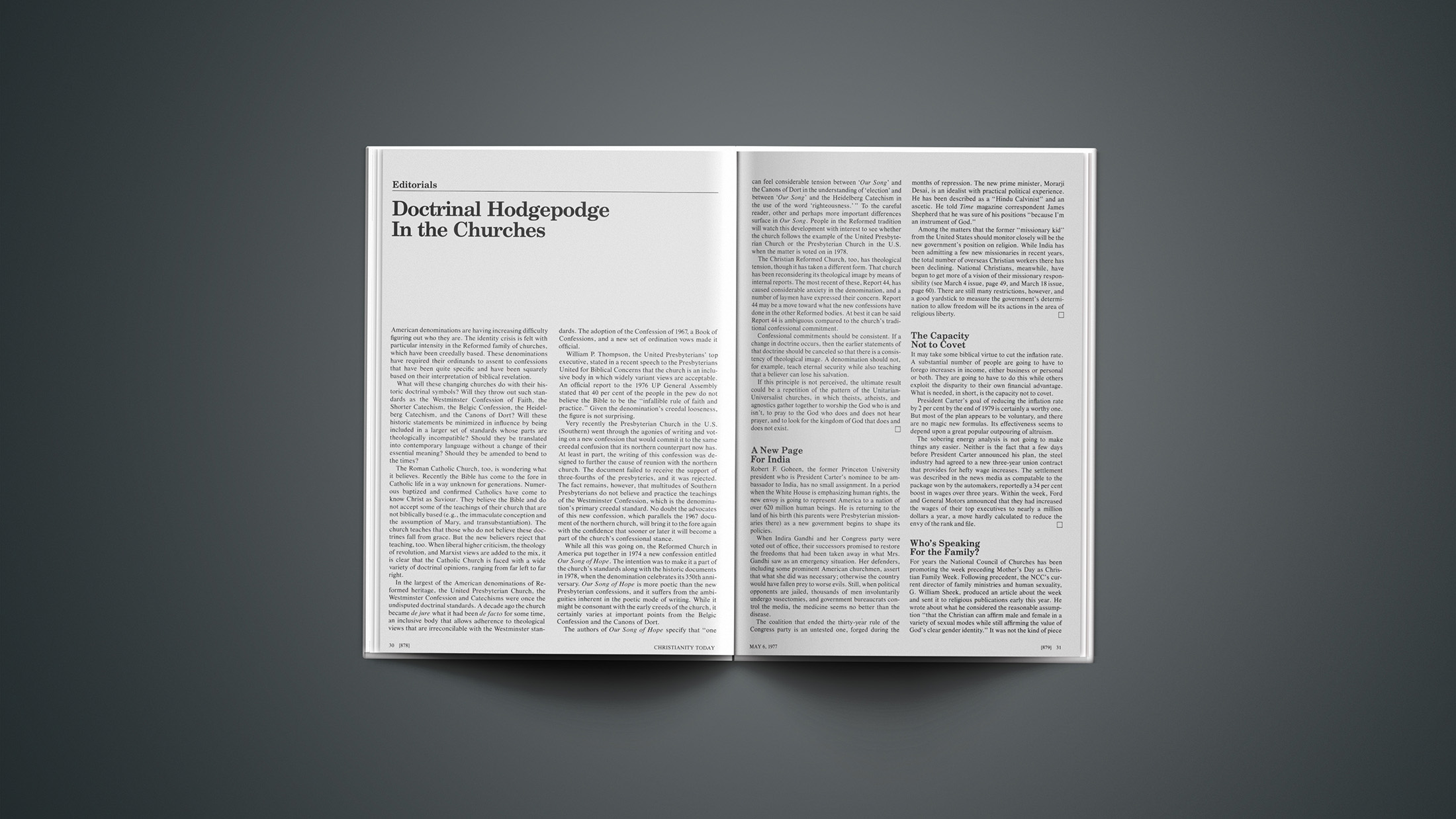 Doctrinal Hodgepodge in the Churches - Christianity Today