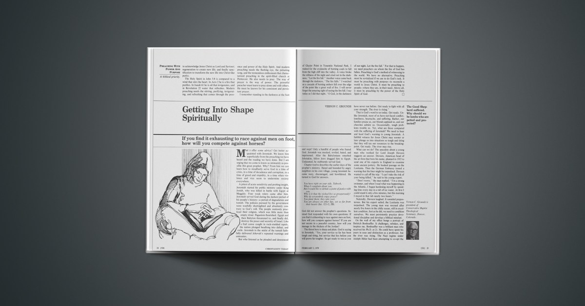 Getting into Shape Spiritually - Christianity Today