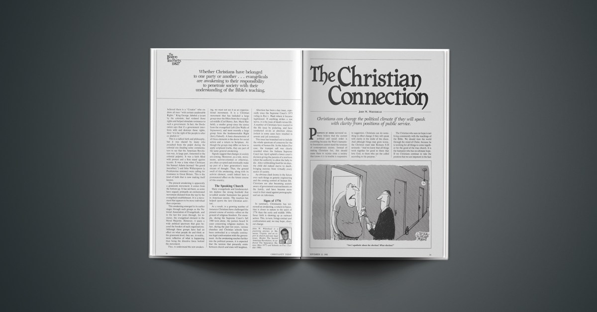 The Christian Connection - Christianity Today