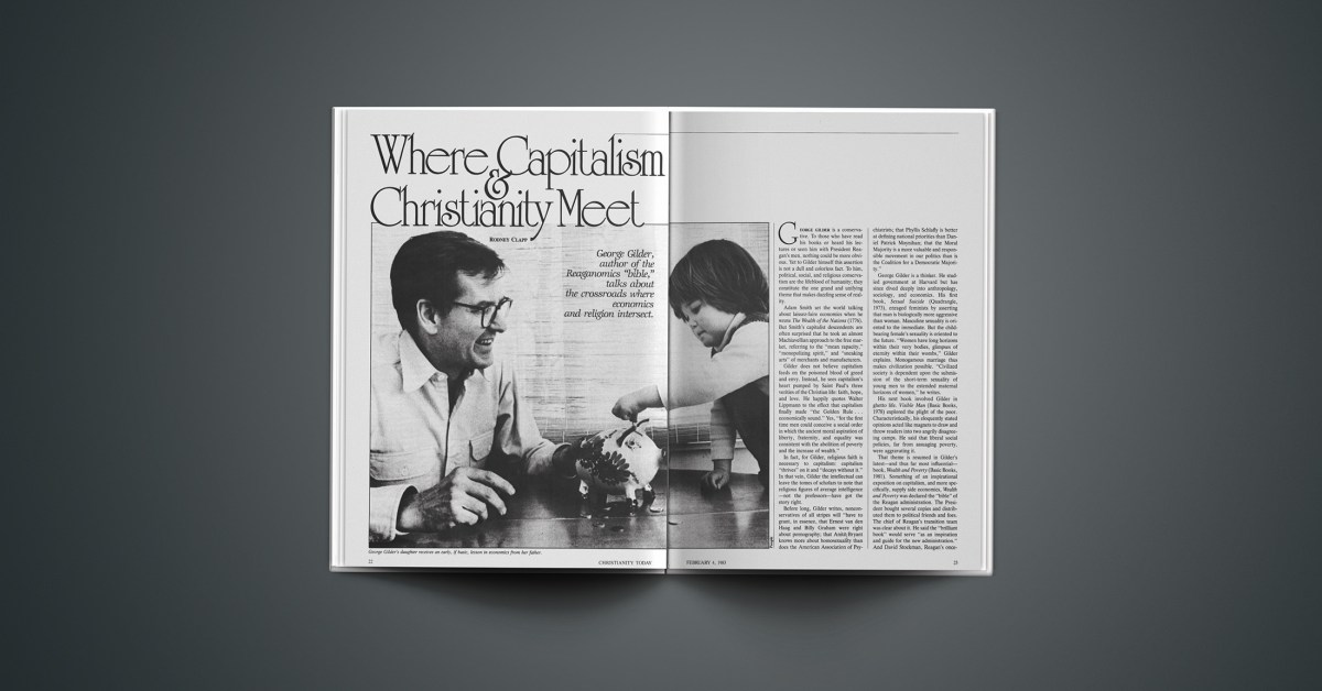 Where Capitalism and Christianity Meet - Christianity Today