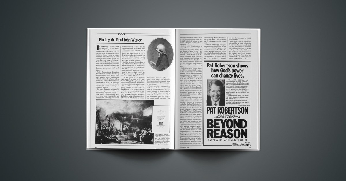 Finding the Real John Wesley - Christianity Today