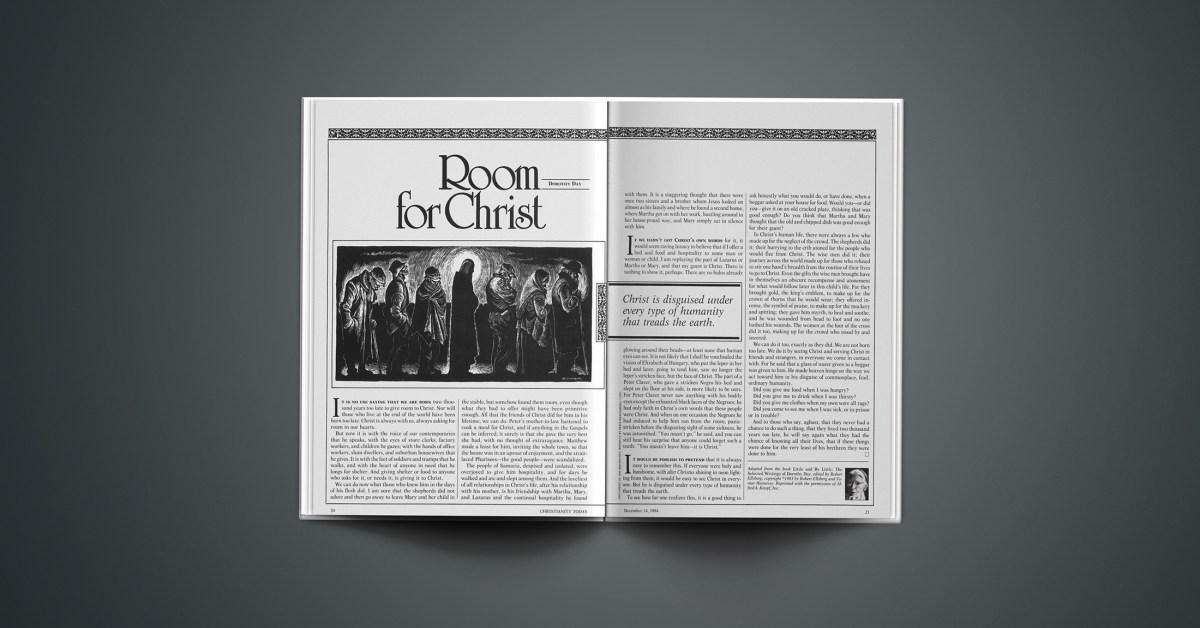 Room for Christ - Christianity Today