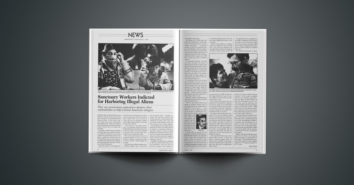 Sanctuary Workers Indicted for Harboring Illegal Aliens - Christianity ...