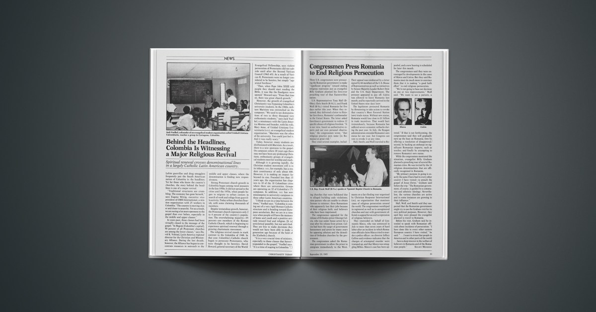 Behind the Headlines, Colombia Is Witnessing a Major Religious Revival ...