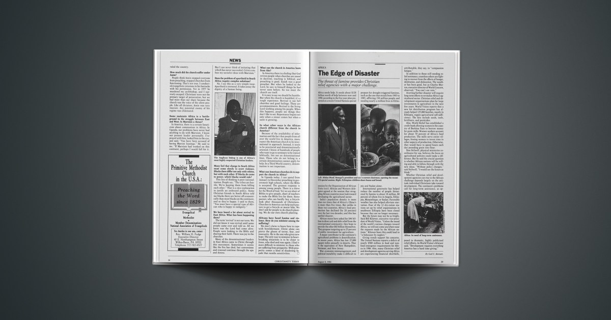 The Edge of Disaster - Christianity Today