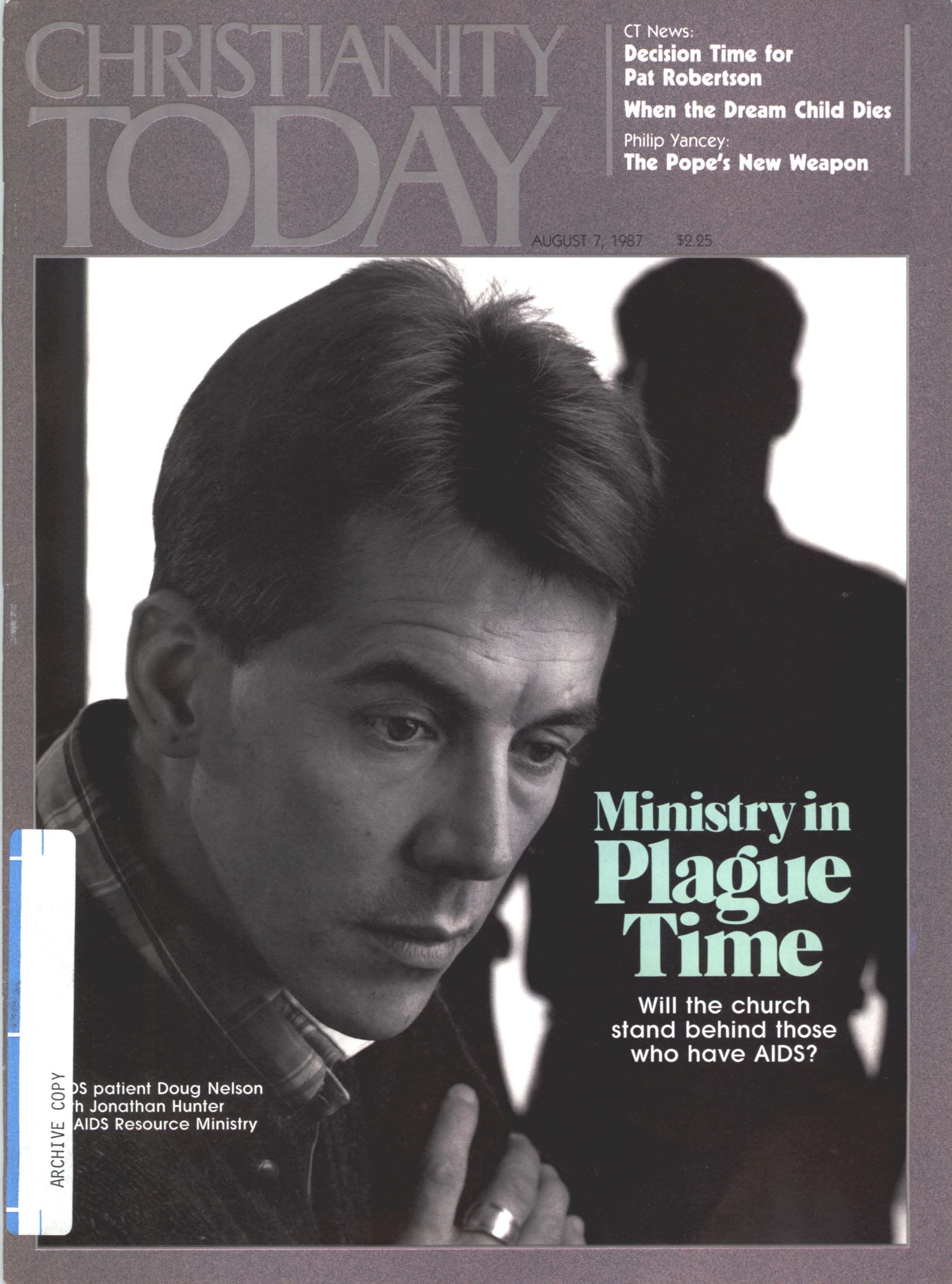 August 7, 1987 - Volume 31, Issue 11 - Christianity Today