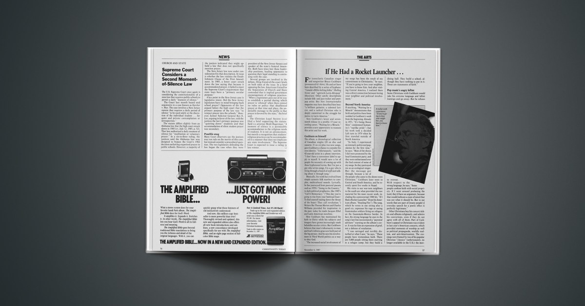 If He Had a Rocket Launcher … - Christianity Today