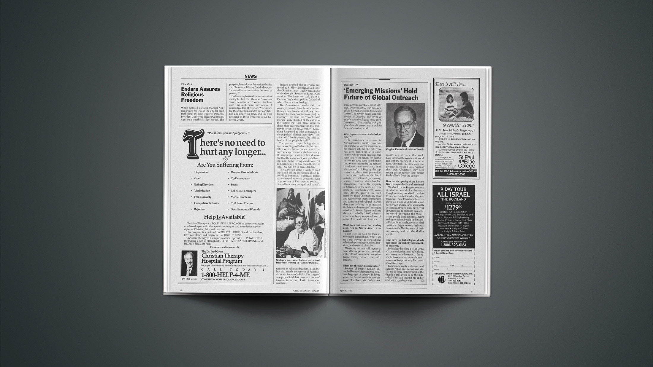 Panama: Endara Assures Religious Freedom - Christianity Today