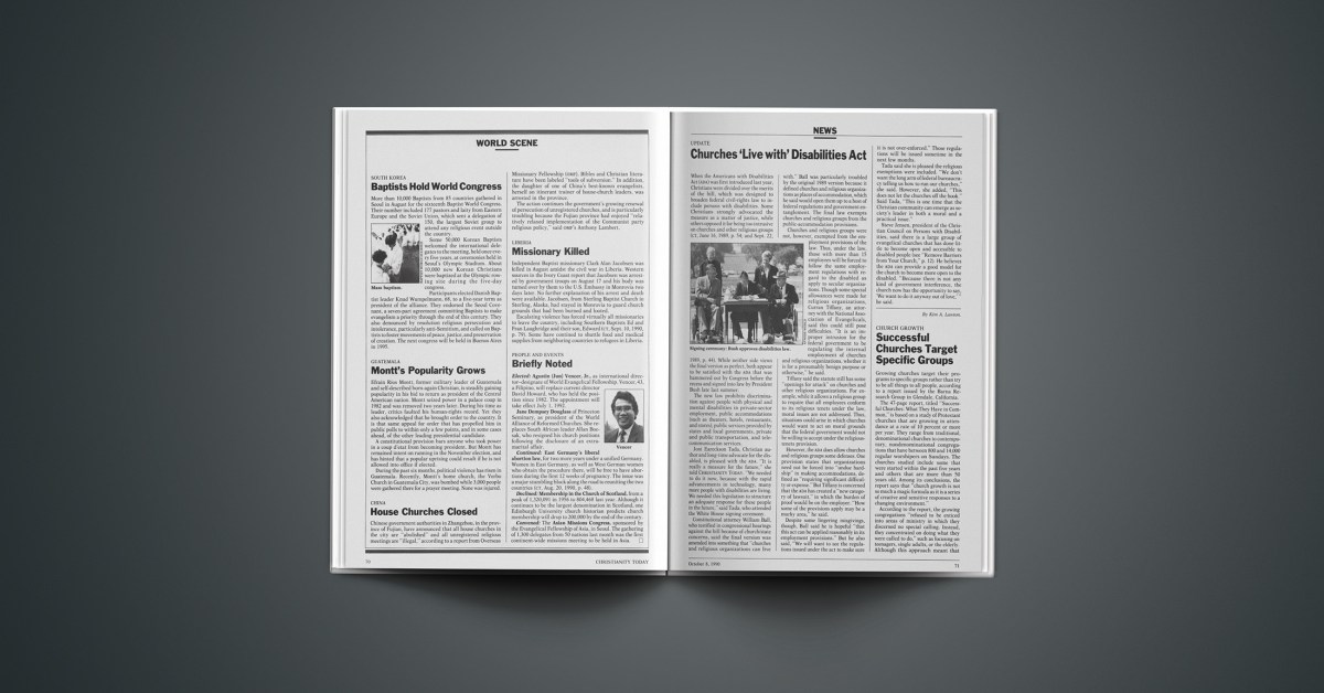 Successful Churches Target Specific Groups - Christianity Today