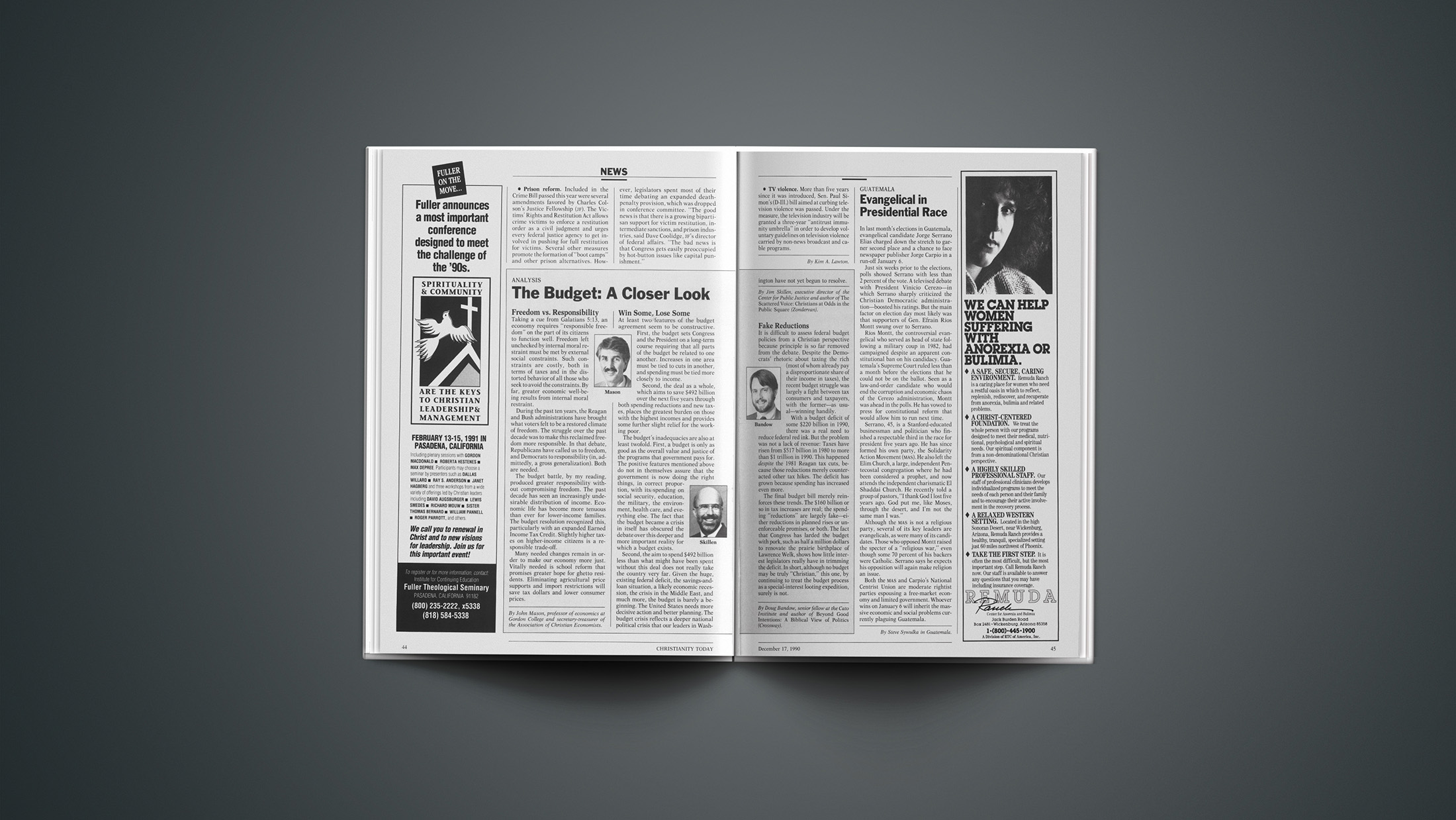 Evangelical in Presidential Race - Christianity Today