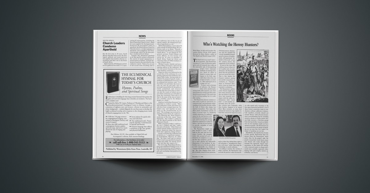 Book Briefs: December 17, 1990 - Christianity Today