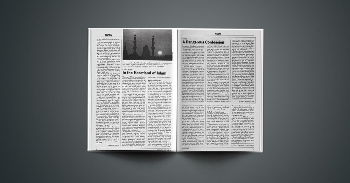 A Dangerous Confession - Christianity Today