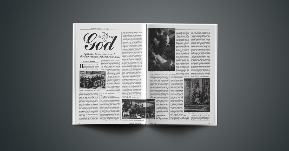 The Biography of God: Narrative Theologians Point to the Divine Stories ...