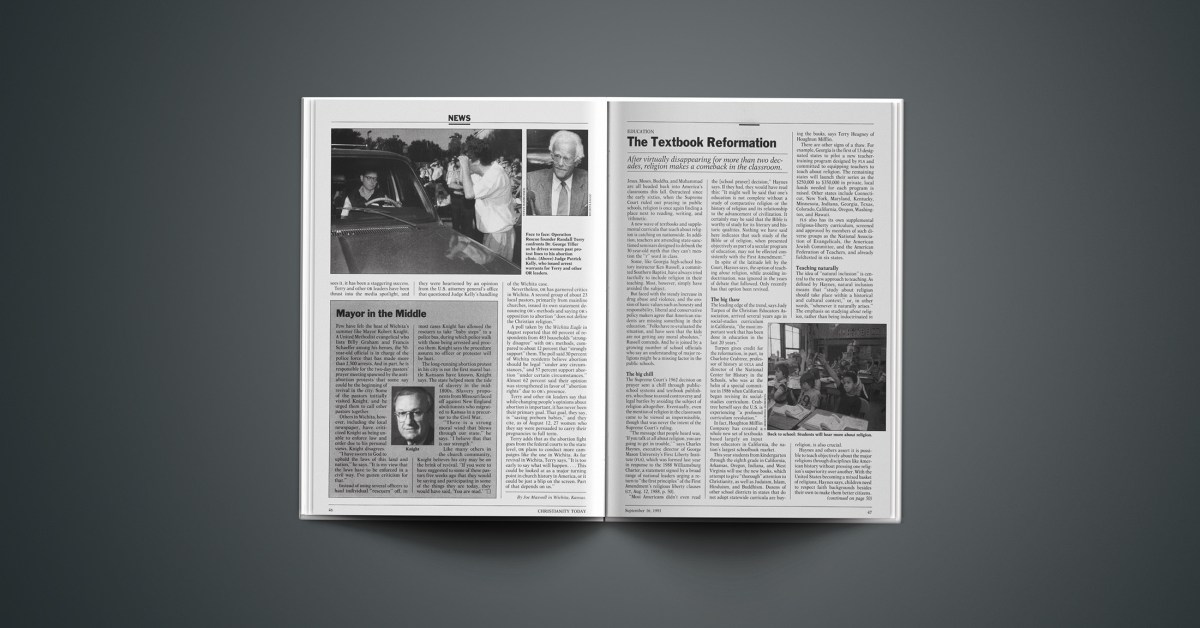 The Textbook Reformation - Christianity Today