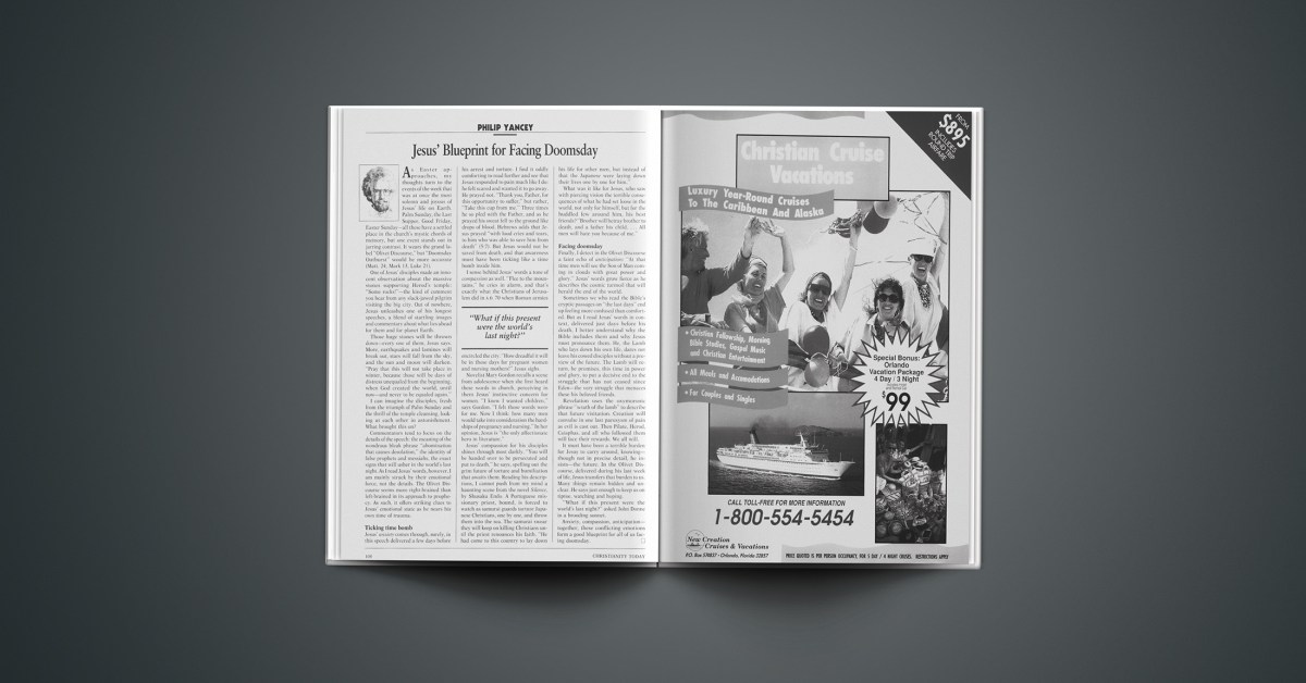 Jesus' Blueprint for Facing Doomsday - Christianity Today