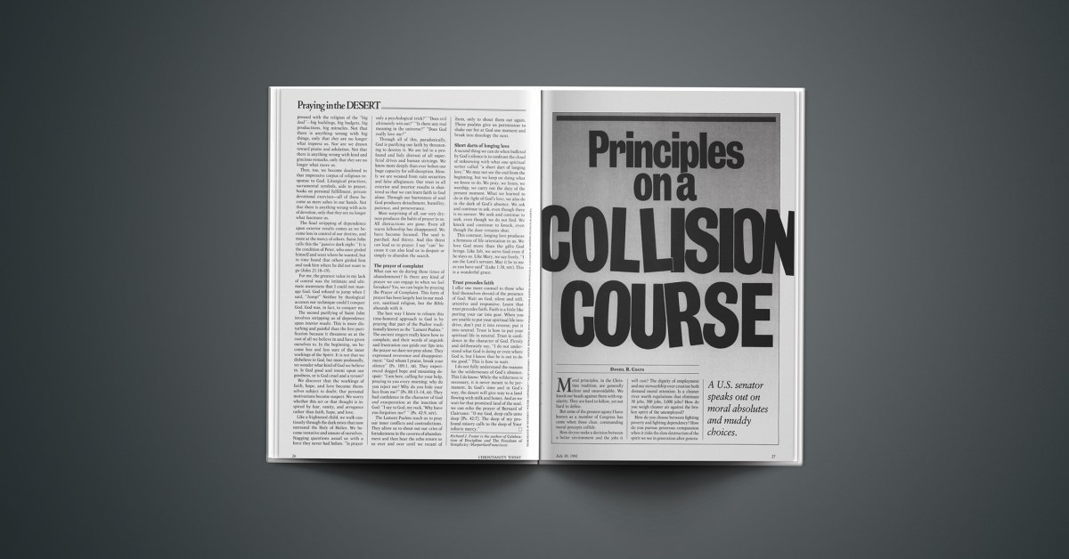 Principles on a Collision Course - Christianity Today