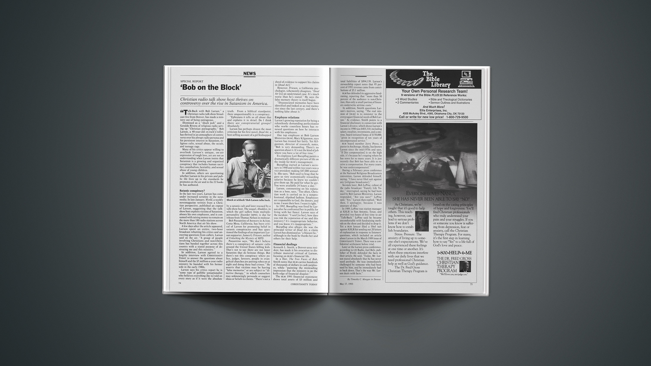 Bob on the Block - Christianity Today