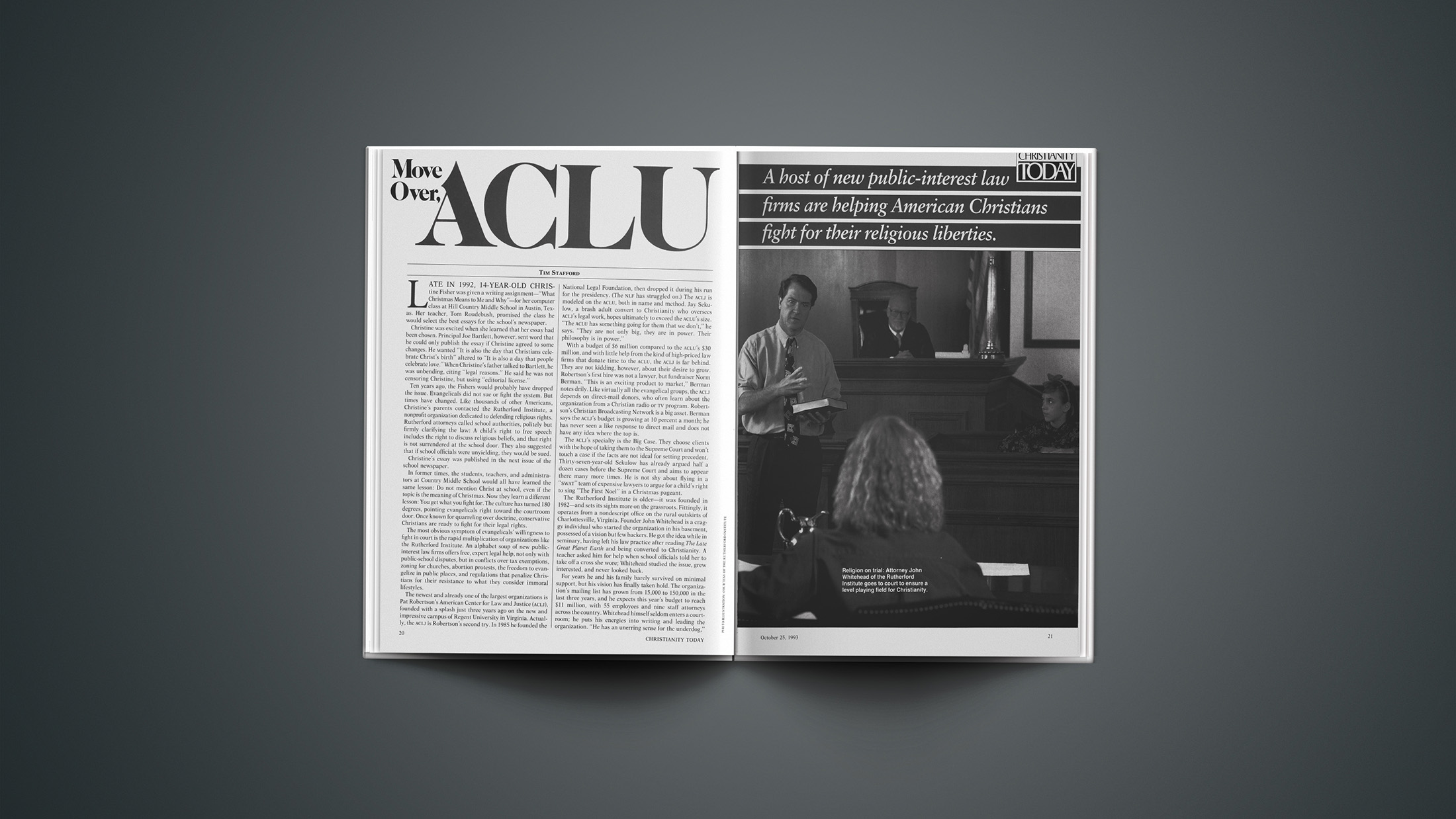 Move over, ACLU - Christianity Today