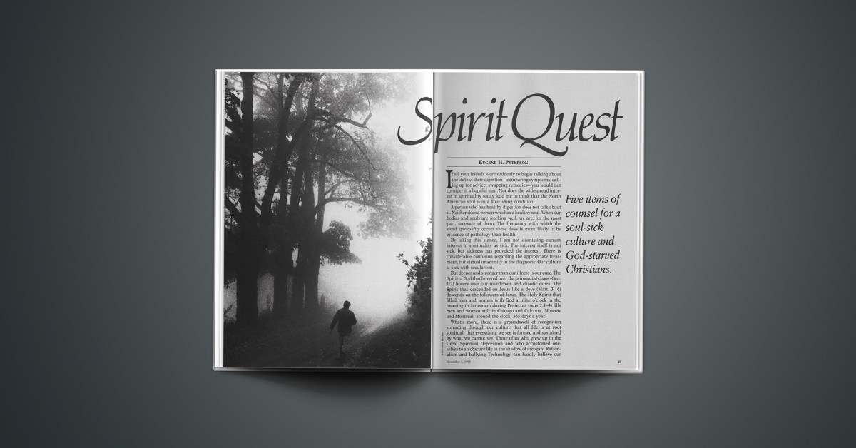 Spirit Quest - Christianity Today