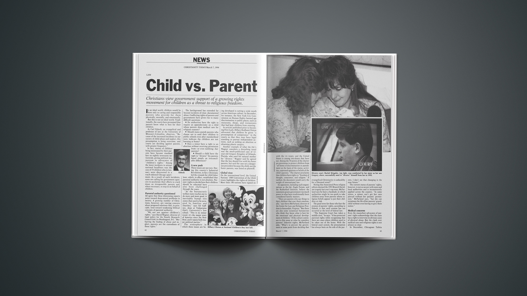 Law: Child vs. Parent - Christianity Today