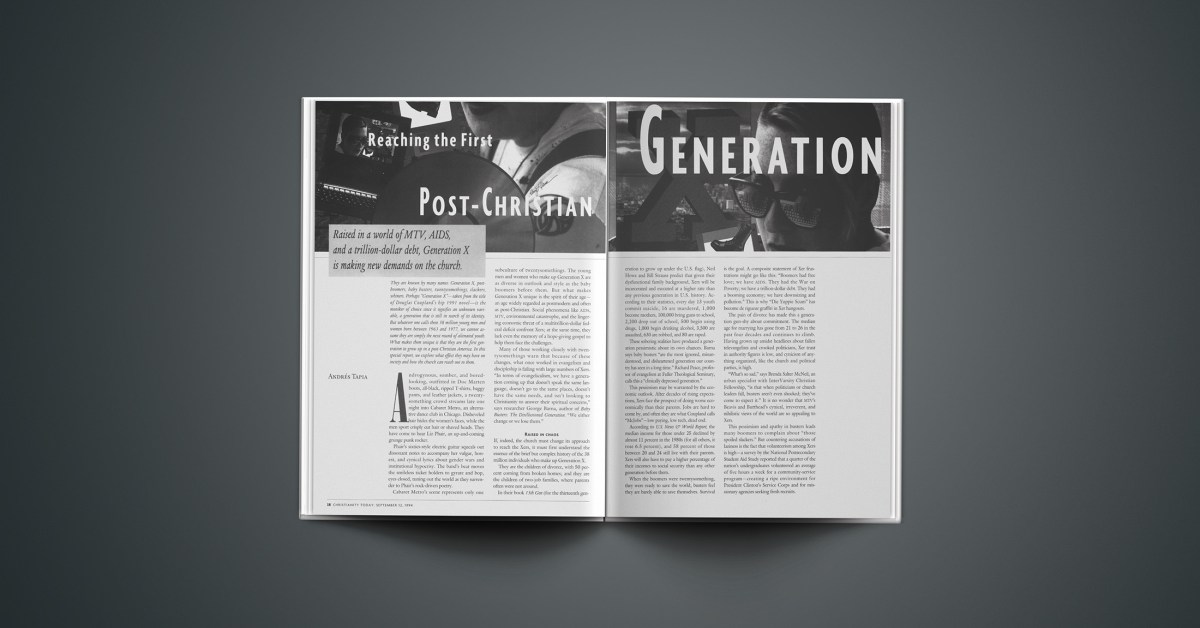 Reaching the First Post-Christian Generation - Christianity Today