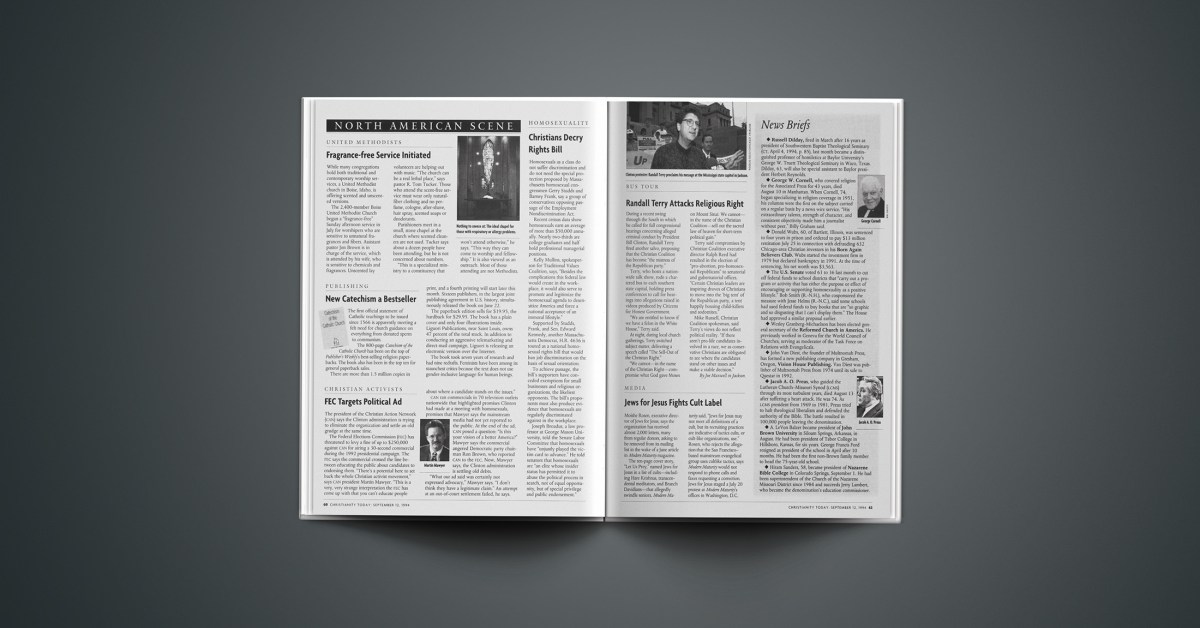 Randall Terry Attacks Religious Right - Christianity Today