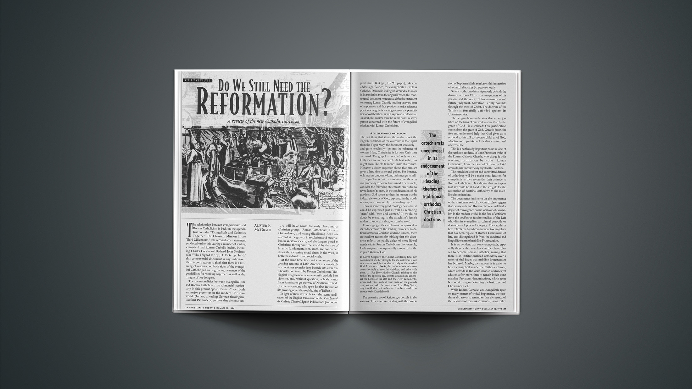 Do We Still Need the Reformation? Part 1 - Christianity Today