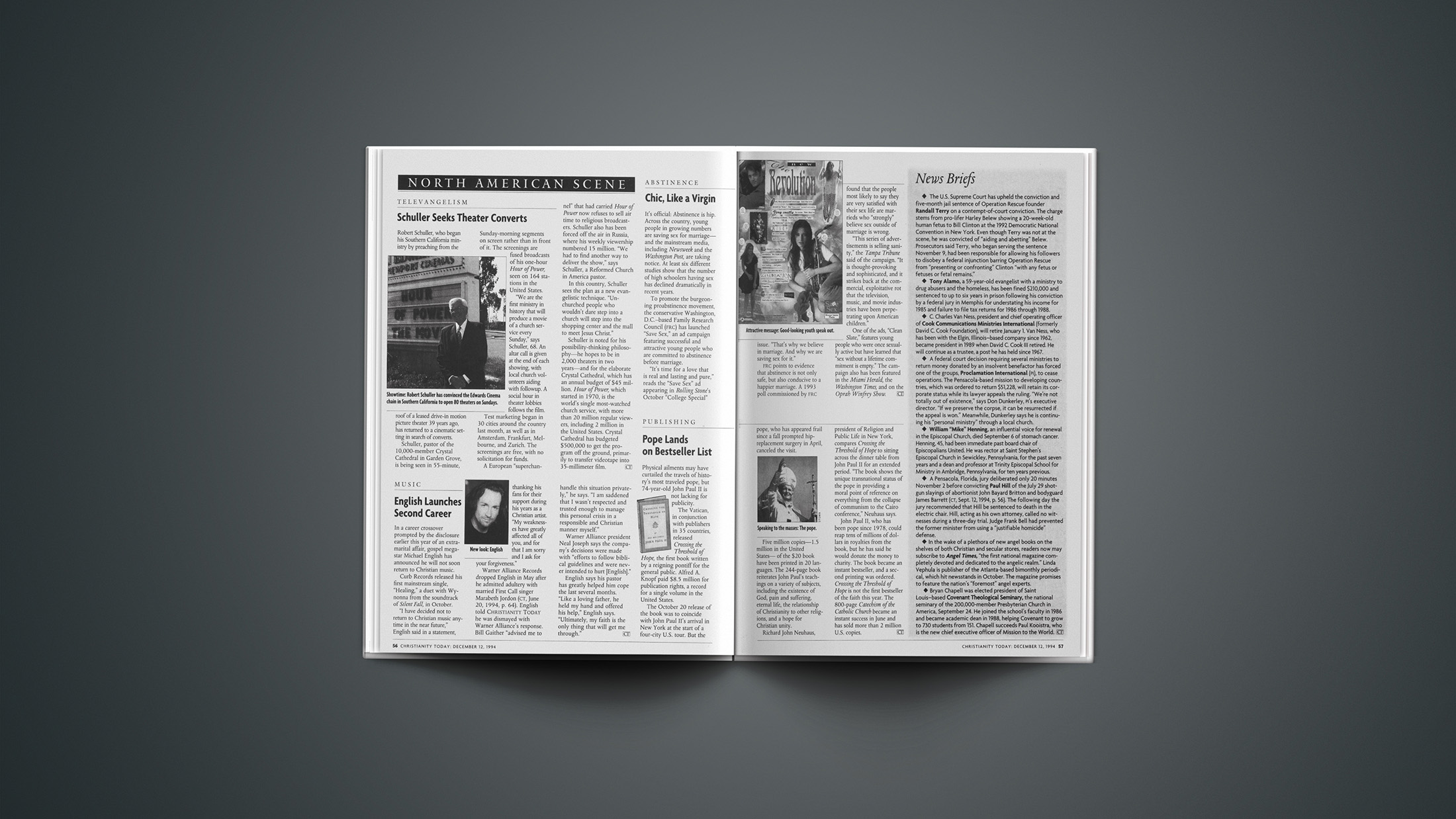 News Briefs: December 12, 1994 - Christianity Today