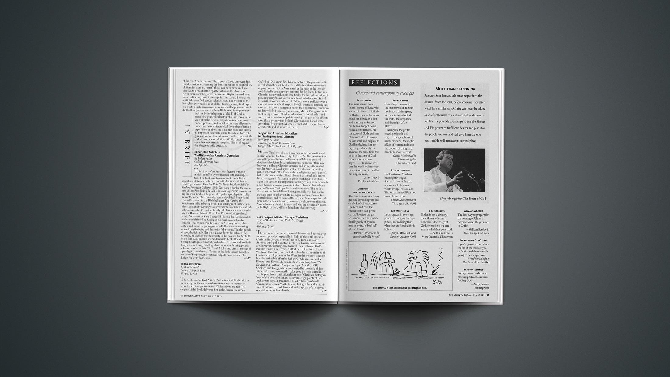 Classic & Contemporary Excerpts from July 17, 1995 - Christianity Today