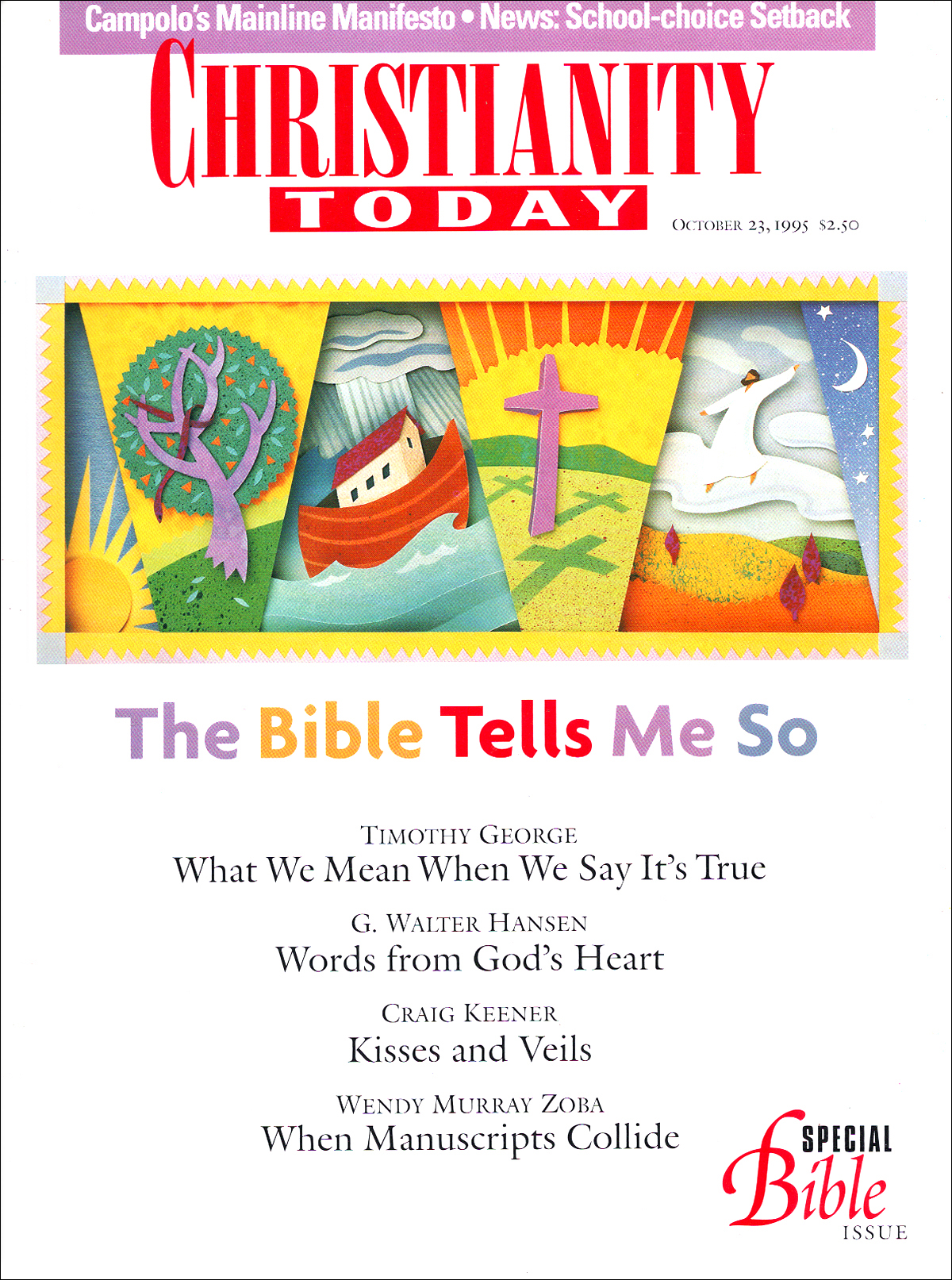 October 23, 1995 - The Bible Tells Me So - Volume 39, Issue 12 ...