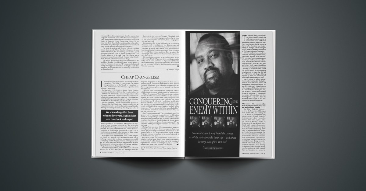 ARTICLE: Conquering the Enemy Within - Christianity Today