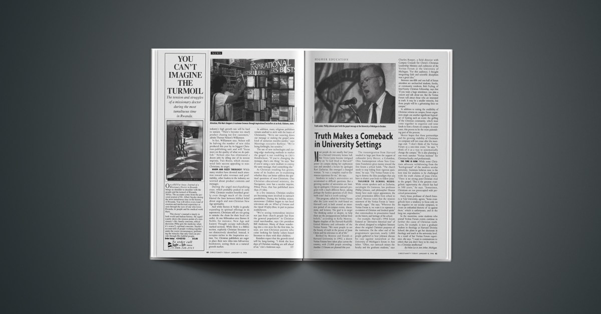 Truth Makes a Comeback in University Settings - Christianity Today