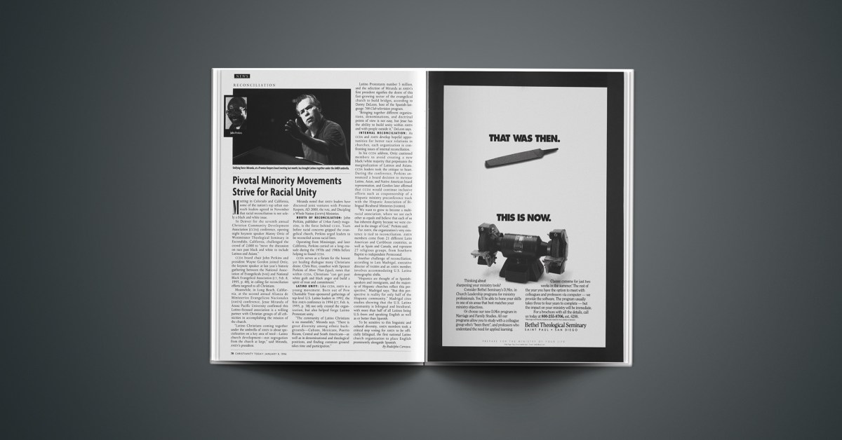 Pivotal Minority Movements Strive for Racial Unity - Christianity Today