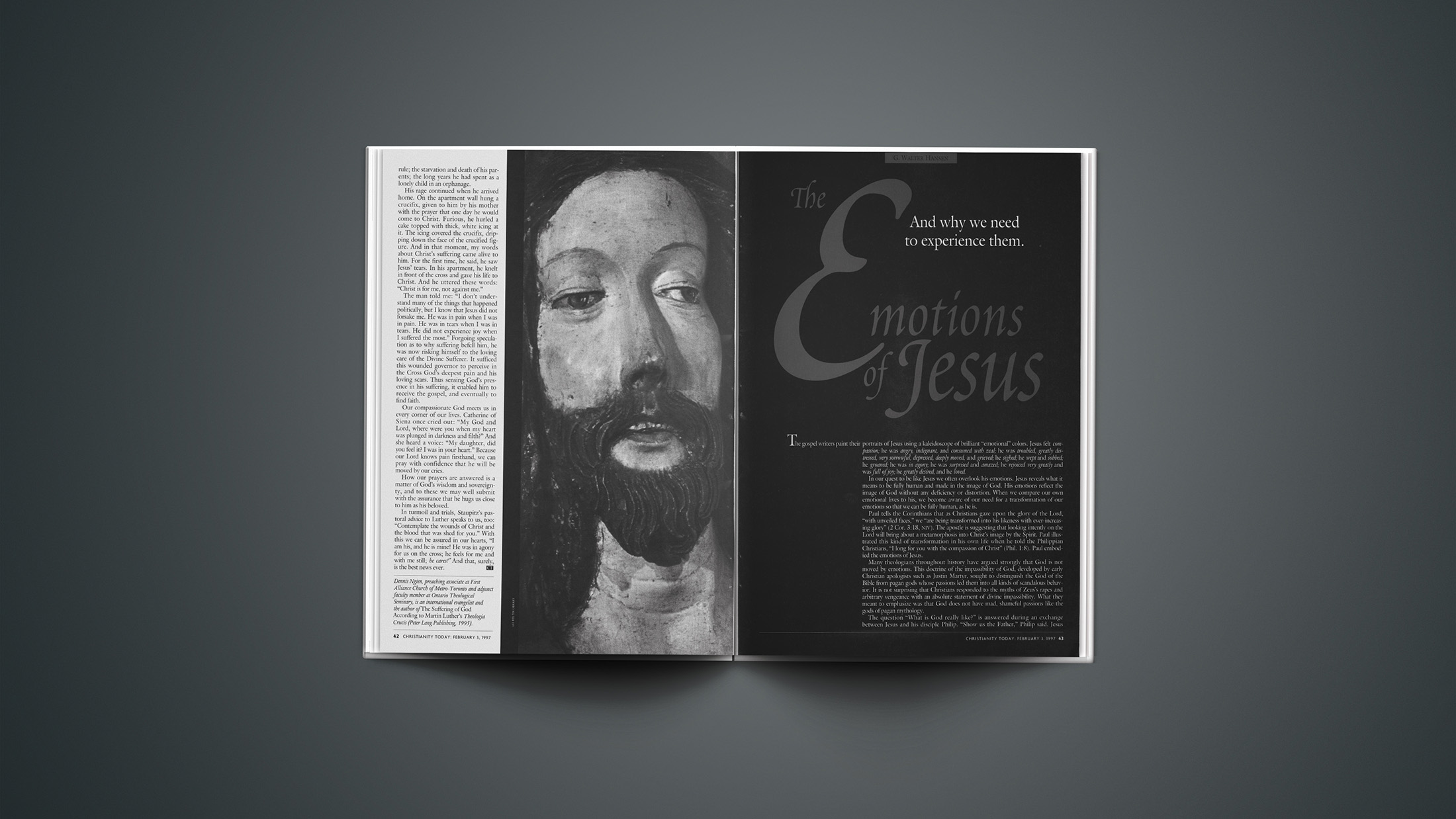 The Emotions of Jesus - Christianity Today