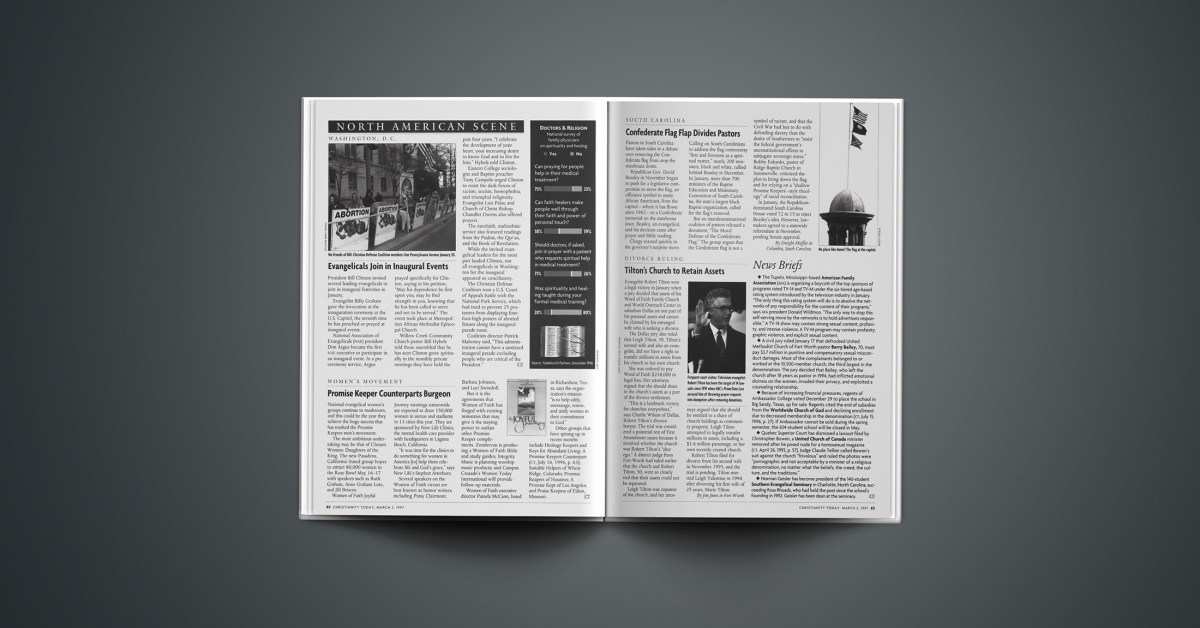 Confederate Flag Flap Divides Pastors - Christianity Today