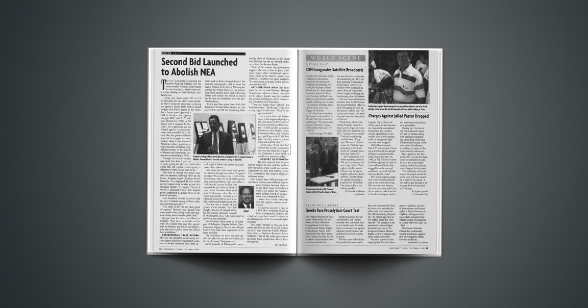 CBN Inaugurates Satellite Broadcasts - Christianity Today