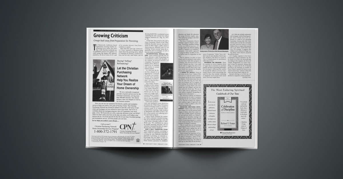 Growing Criticism - Christianity Today