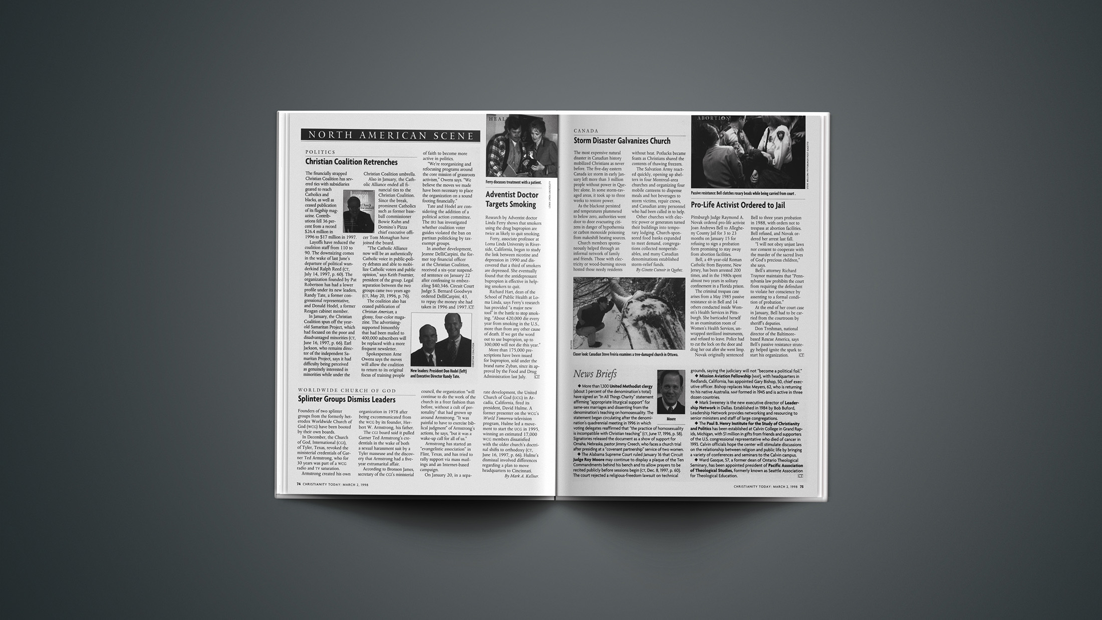 Splinter Groups Dismiss Leaders - Christianity Today