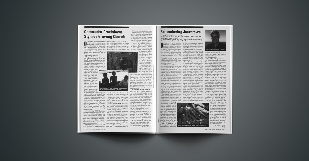 Jonestown: Twenty Years Later, Cults Still Lethal - Christianity Today