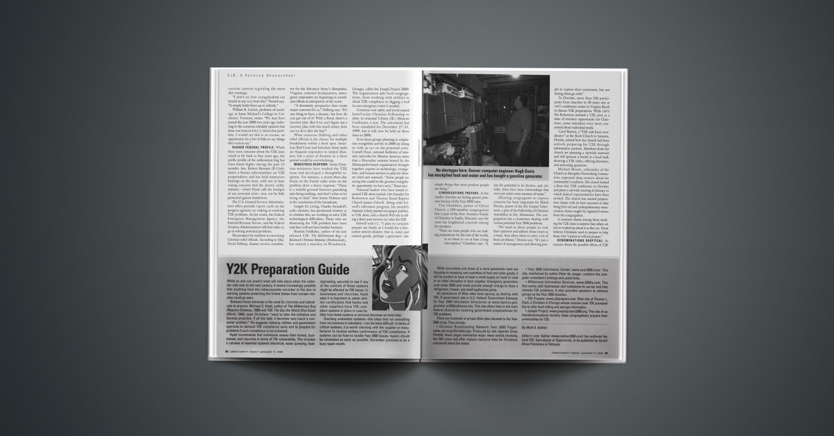 Y2K Preparation Guide - Christianity Today