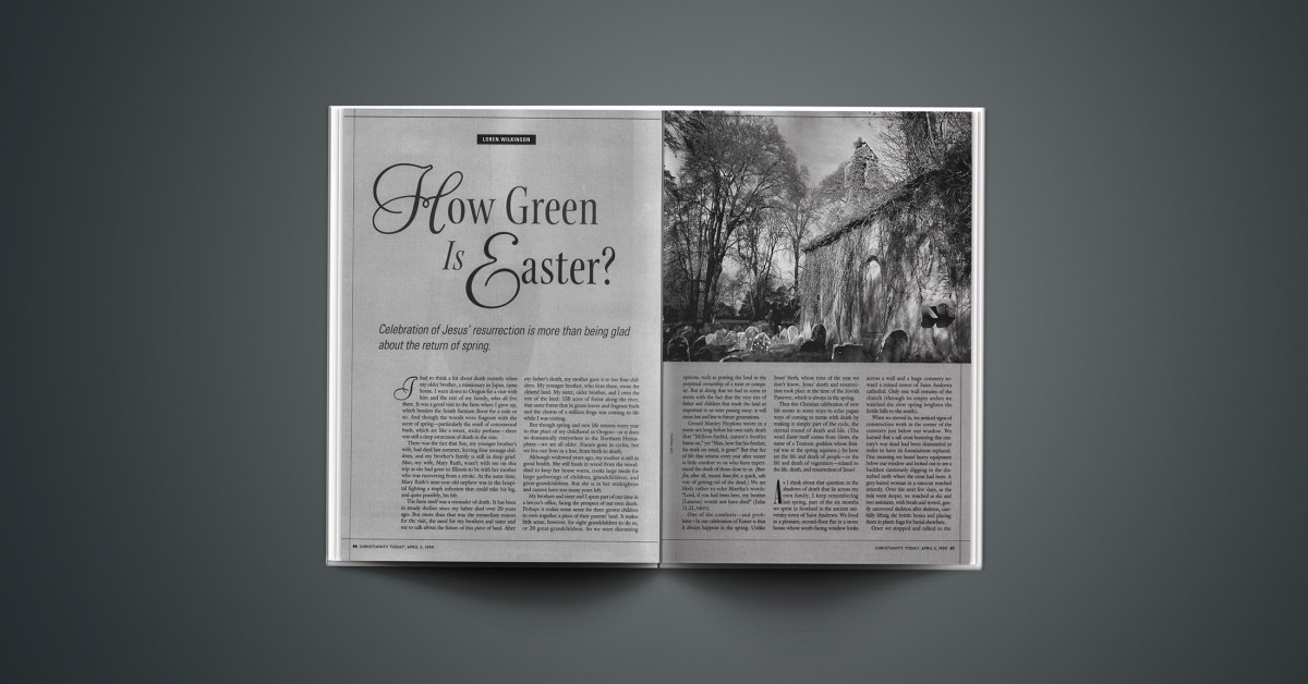 How Green Is Easter? - Christianity Today