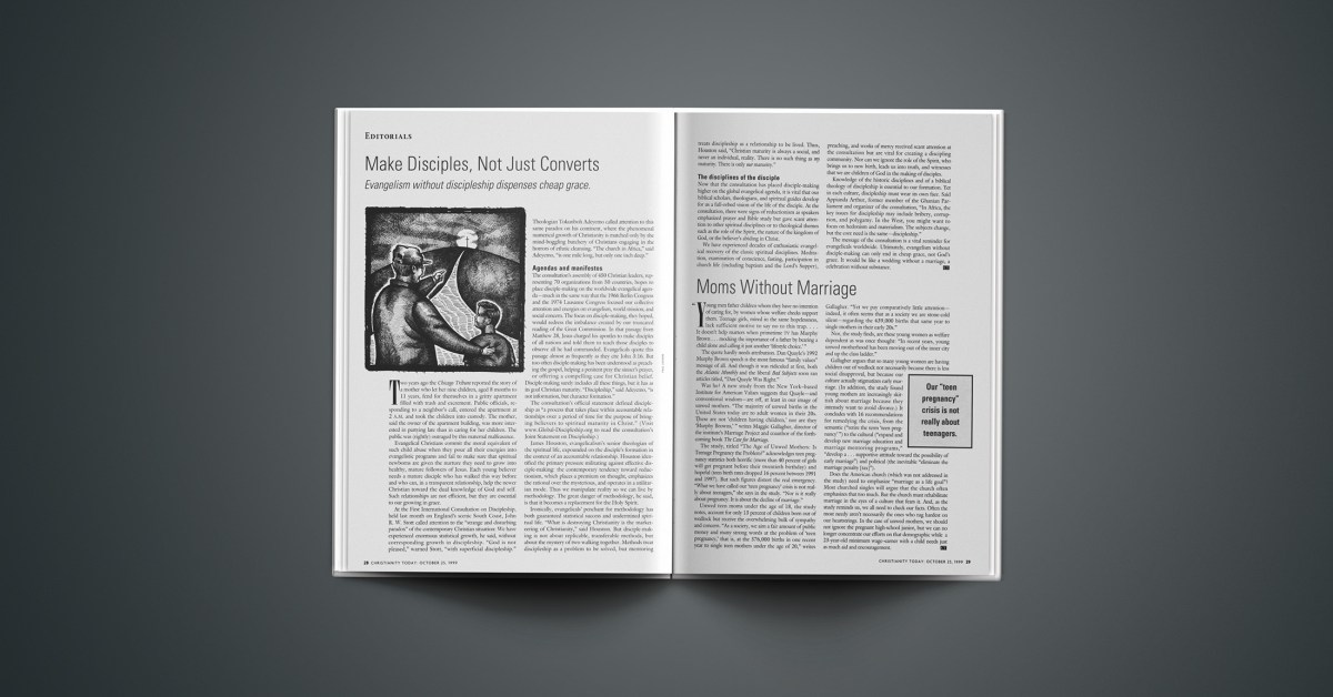 Make Disciples, Not Just Converts - Christianity Today