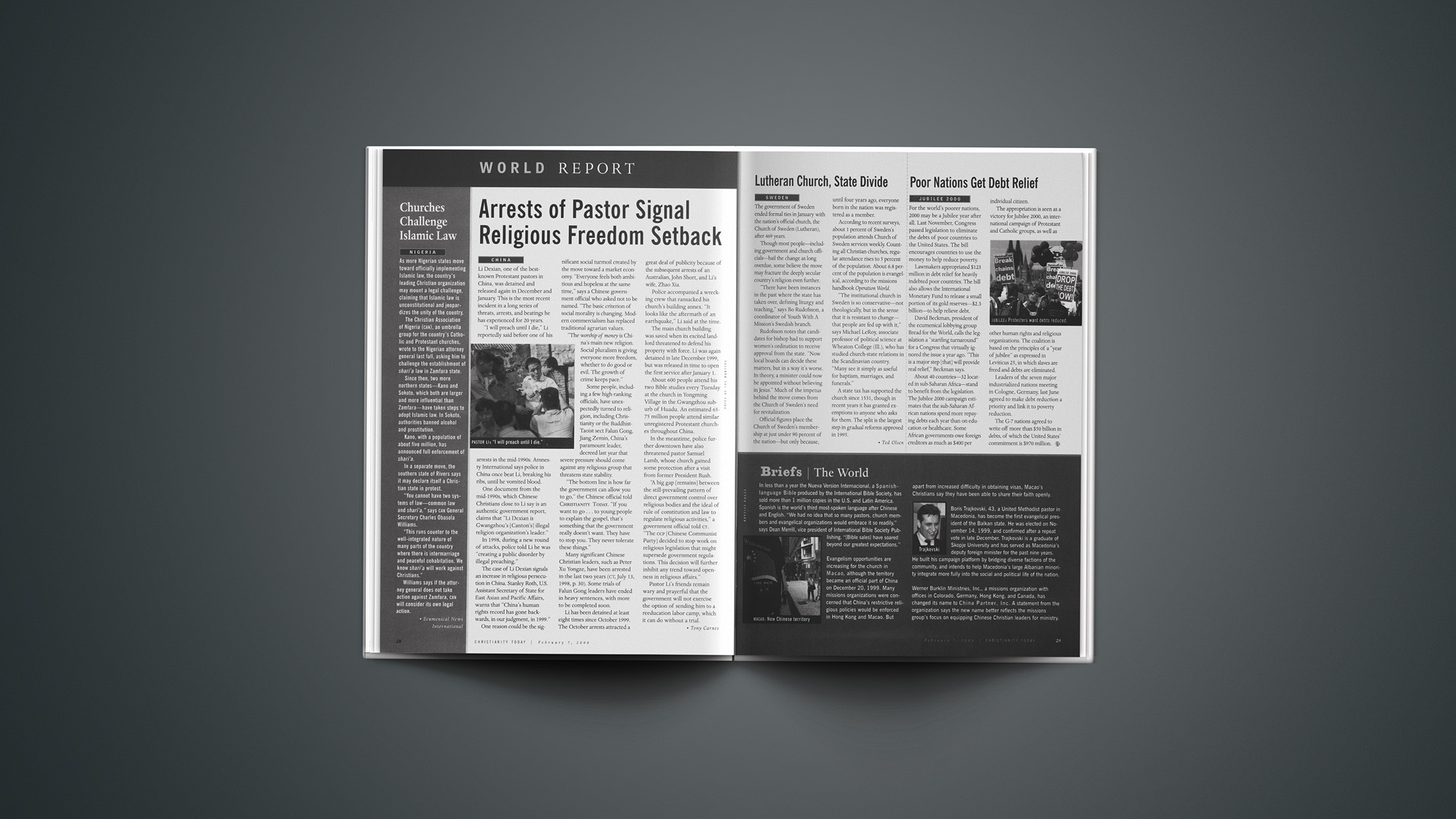 Sweden:Lutheran Church, State Divide - Christianity Today