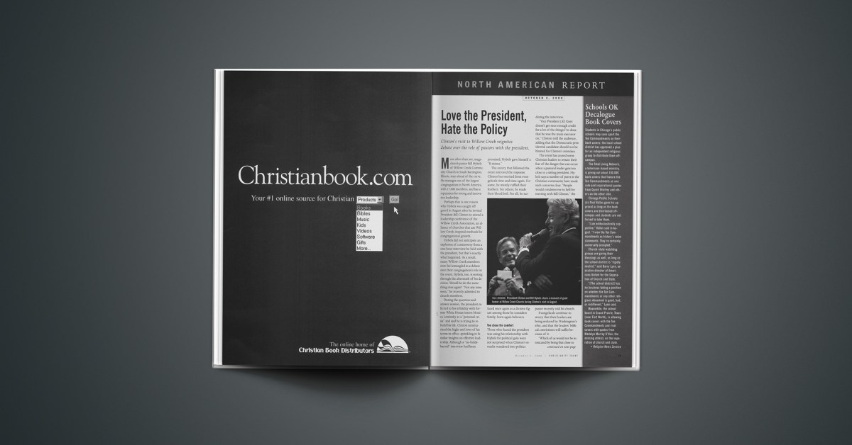 Schools OK Decalogue Book Covers - Christianity Today