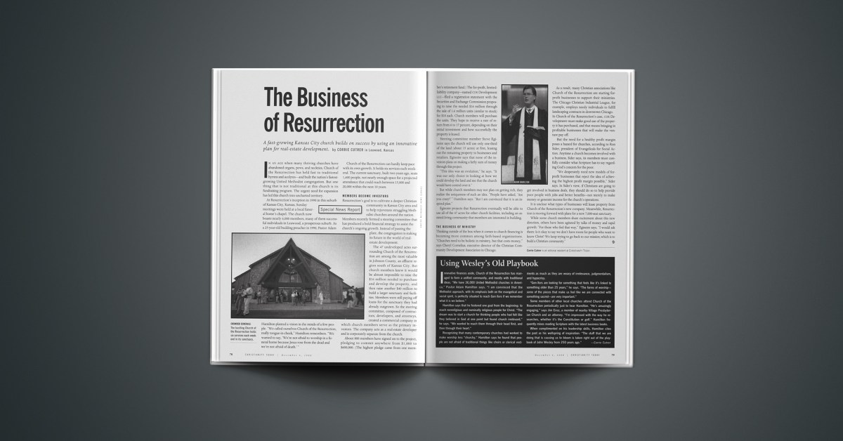 The Business of Resurrection - Christianity Today